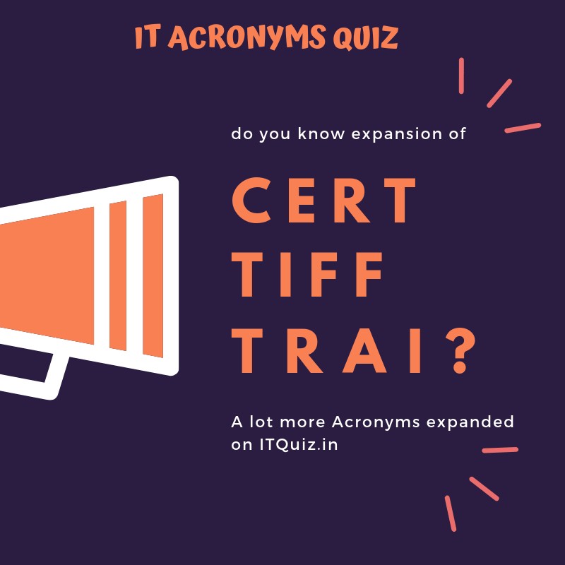 6000+ Computer Acronyms Quiz Download Link Inside - IT Quiz